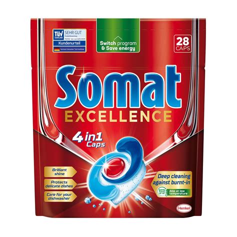 Таблетки для мытья посуды в посудомоечной машины Somat Excellence, 28 ...