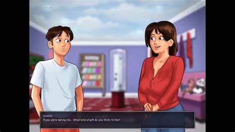 Summertime Saga Milf Kissing A Guy In The Dressing Room Ep 40 Eporner