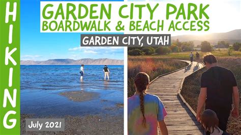 Walking Garden City Boardwalk And Beach Garden City Utah Great