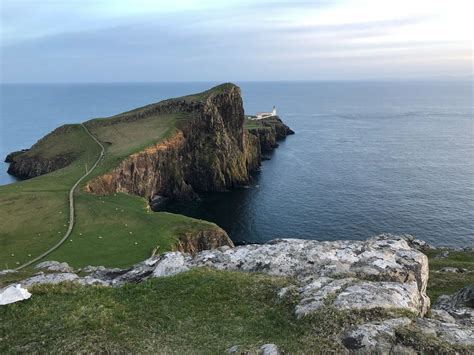 Neist Point Lighthouse On The Isle Of Skye