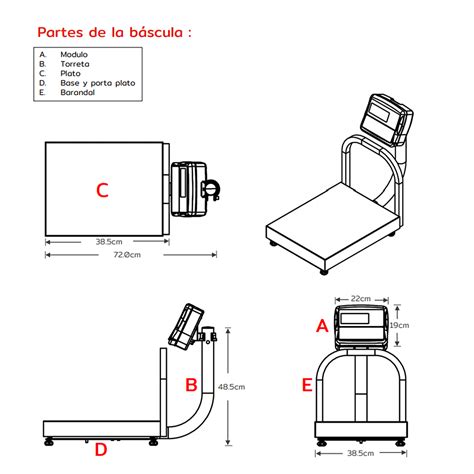 BÁscula De Recibo Para Mostrador 100 Kg 200 Lb