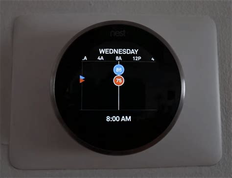 How To Create A Schedule With A Nest Thermostat