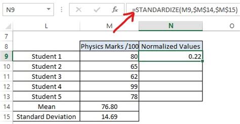 How To Normalise Data In MS Excel QuickExcel