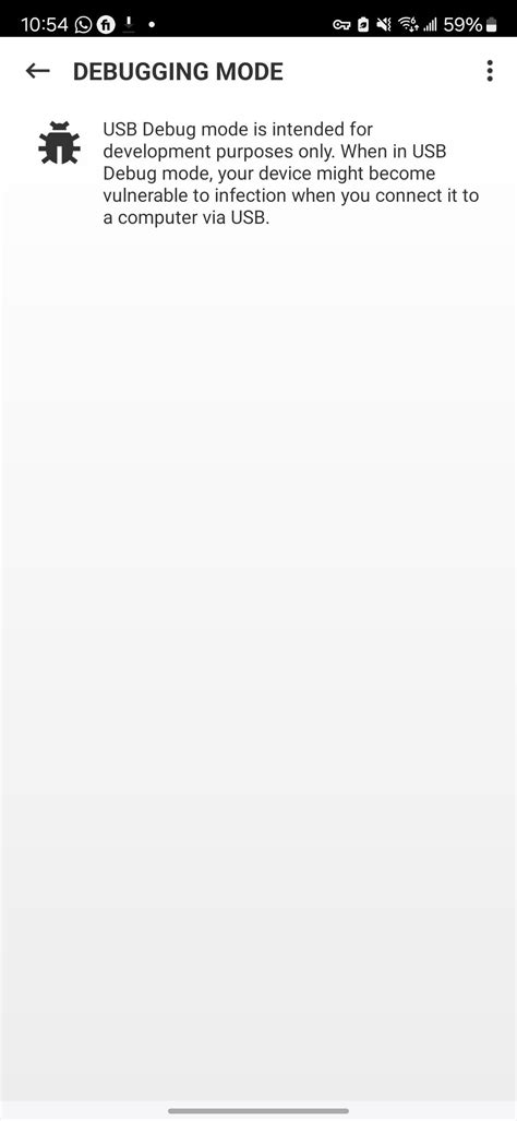 Should I Have Debugging Mode On Eset Products For Mobile Devices