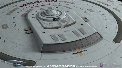Andrew Proberts Concept Ambassador Class Starship By Tobias Richter