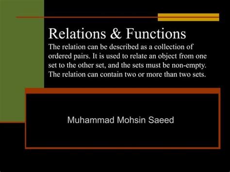 Lesson 1 Introduction To Functions Pptx