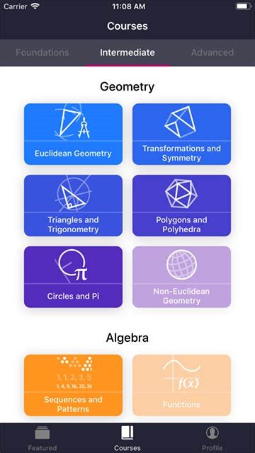 Mobile Apps Mathigon