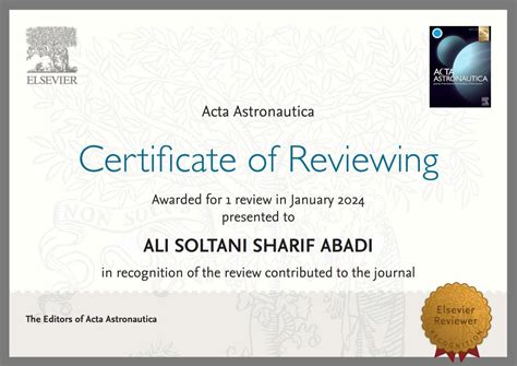Ali Soltani Sharif Abadi On Linkedin Research Reviewer