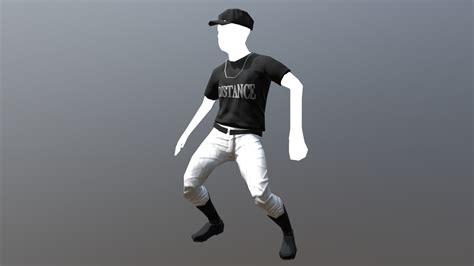 Animated Baseball Player Download Free 3d Model By Johnyxtr 6b39fca