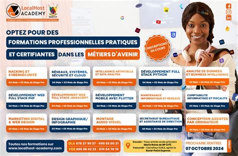 Les Centres Dexamen De Certification Agréés Au Cameroun Localhost Academy Centre De