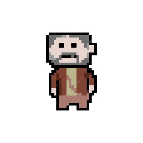Premium Vector Pixel Art Characters Pixel Art People Isolated Design