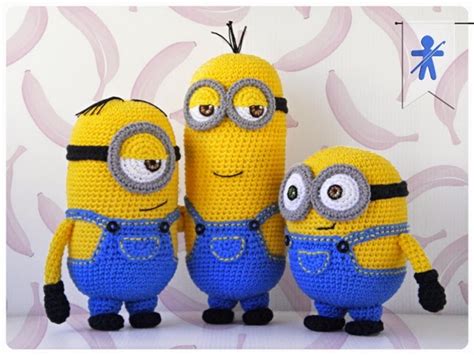 Minion Slippers Crochet Pattern