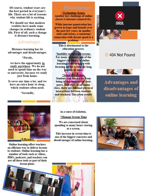 Advantages And Disadvantages Of Distance Learning Pdf Educational