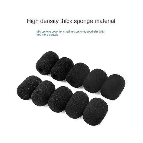 30 Pair Speaker Sponge Sleeve Soft Sponge Microphone Head Cover Foam