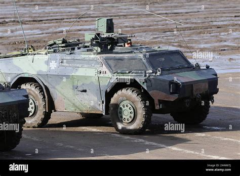 Ein Spähwagen Fennek Der Bundeswehr Ein Spähwagen Fennek Der