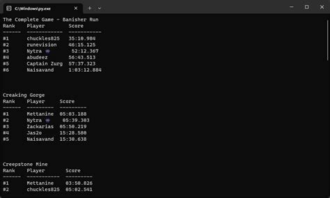 Github Nytrasteamleaderboardgetter Prints Scores From Steam