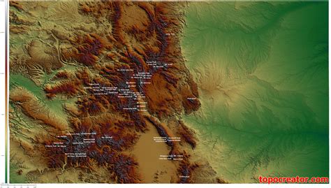 Colorado Topographic Map With Cities Oconto County Plat Map