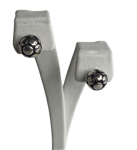 John Hardy Silver Dot Stud Earrings Diamond Exchange Usa We Buy Gold Watches