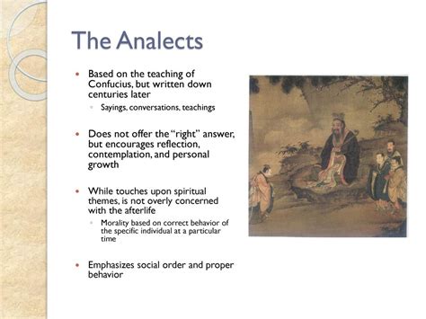 Confucianism Analects