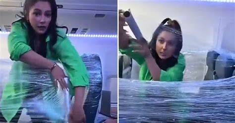 Saran Wrap Girl