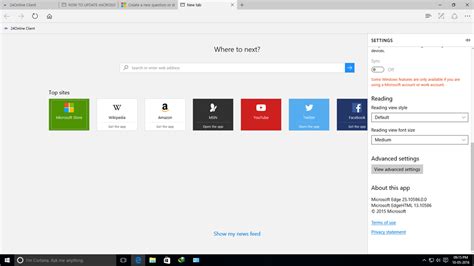 Ms Edge Is Out Of Date Microsoft Community
