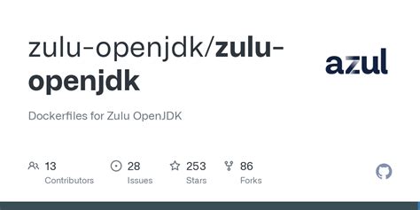 GitHub Zulu Openjdk Zulu Openjdk Dockerfiles For Zulu OpenJDK