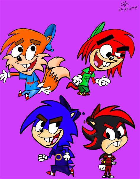 Sonic Fopcolored By Spongefox On Deviantart