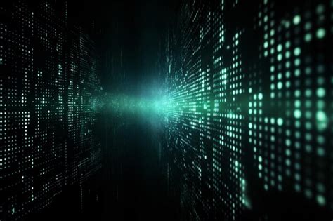 Premium Ai Image Technology Background Of Binary Code Ai Generated