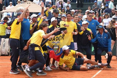Copa Davis Gran Triunfo De Ecuador Sobre Australia El Crack