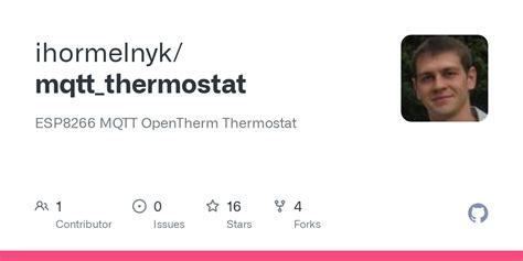 GitHub Ihormelnyk Mqtt Thermostat ESP MQTT OpenTherm Thermostat