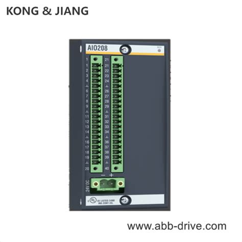 bachmann aio228 analog input output modules precision control in industrial automation abb