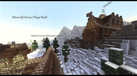 Minecraft Snowy Village House Tutorial At James Kaiser Blog