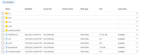 azure data factory adf get metadata only get files not folders