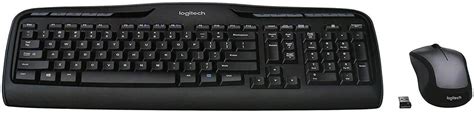 Amazon Com Logitech Mk Wireless Wave Keyboard And Mouse Combo Includes Mouse Long Battery