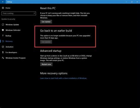 Users Given Just Days To Downgrade From Windows Anniversary Update Softpedia