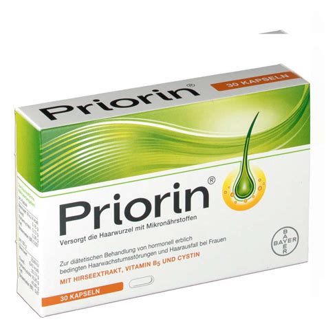 Bayer Priorin Hair Loss Supplement 120 Capsules