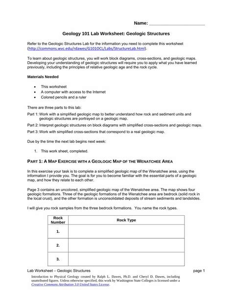 PDF Name Geology Lab Worksheet Geologic Name Geology Lab Worksheet