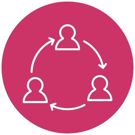 Premium Vector A Circle With A Man And A Woman In A Circle With