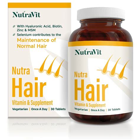 Nutra Hair Vitamin 30 Tablets Hair Health Supplements