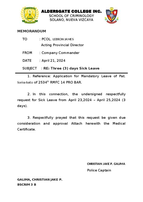 Ramones Memo Assignment Aldersgate College Inc School Of