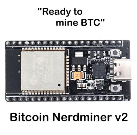 Bitcoin Nerdminer V2 Without Usb C Cable Esp32 Room Lottery Nerd