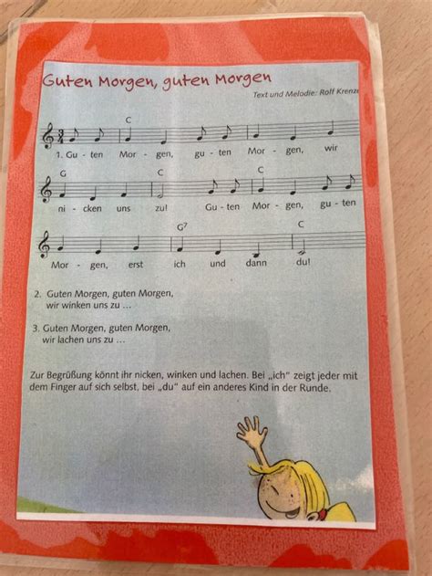 Pin Von Susi Steinwand Auf Kindergarten Guten Morgen Lieder