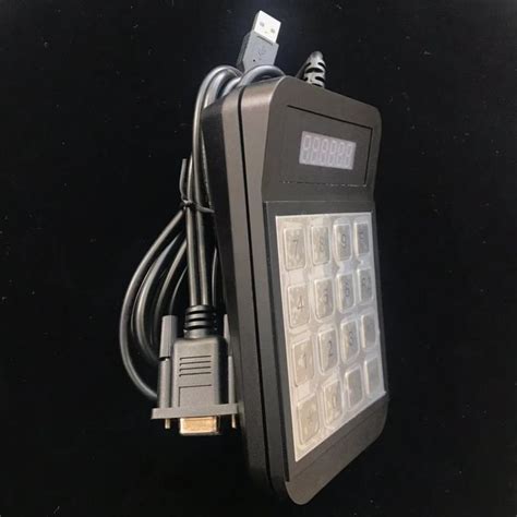 Keypad Numerik Hitam Usb Dengan Layar Jenis Shell Plastik 16 Tombol