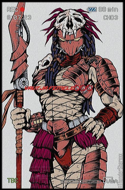 Female Yautja Character Sheet By Wenart On Deviantart Artofit