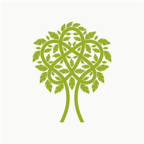 Tree Of Eternal Life Stock Vector Illustration Of Dove 122700371