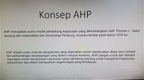 Perbedaan Dss Dan Ahp Youtube