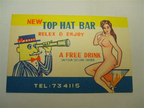 Wan Chai Sex Dives And Bar Cards From S Hong Kong Flashbak