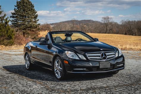 2013 Mercedes E350 Convertible Road Test 2011 Mercedes E Class