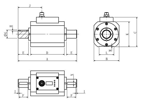 Custom Non Contact Dynamic Torque Sensor Nf612
