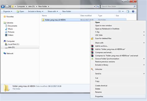 Cara Menyembunyikan Hiden File Atau Folder Di Windows Linux The Bloog